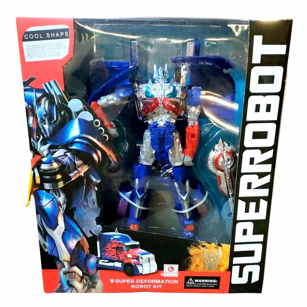 Robot convertible en camión 38 cm - TIENDA ONLINE KMON